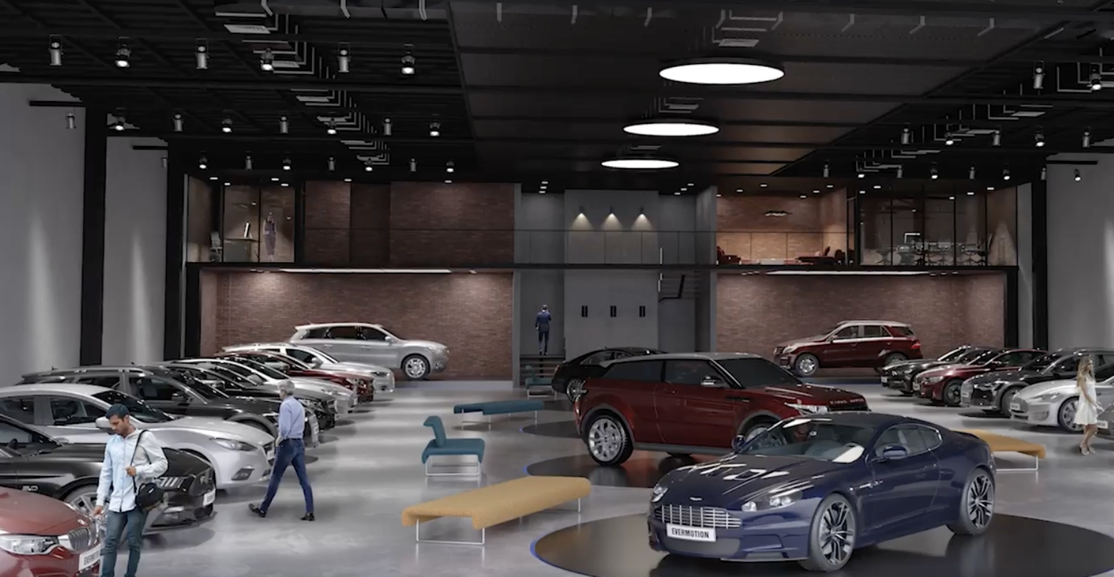 The Car Showroom Project | Anzu Enterprises